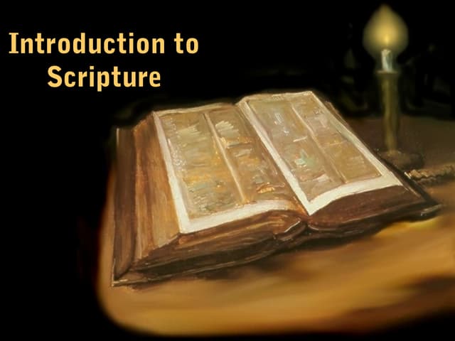 7. sacred scriptures | PPT