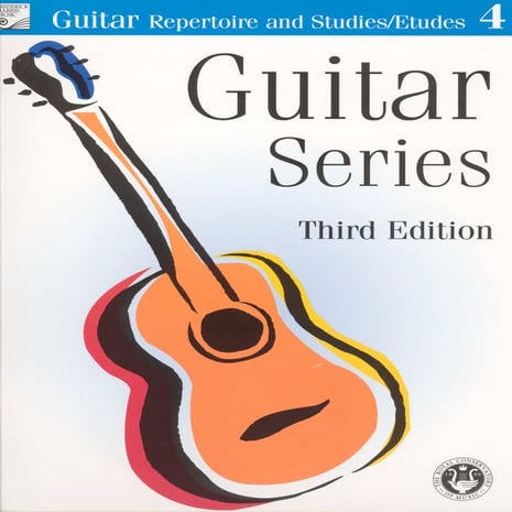 Rcm guitar series (third edition, 2004) - repertoire and studies, book ...