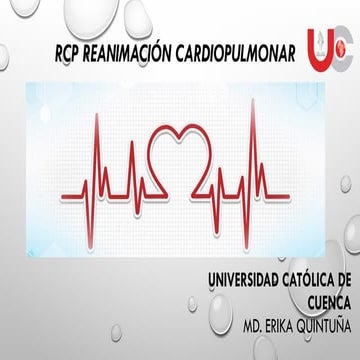 RCP - Básico. Reanimación Cardiopulmonar Básica | PPT