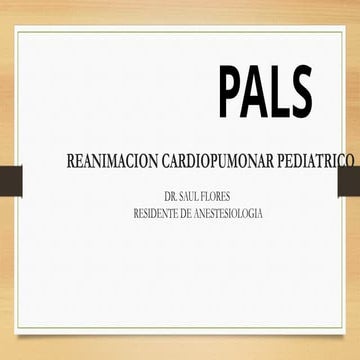Rcp pediatria | PPTX