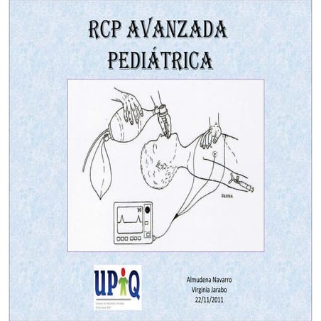 Rcp avanzada pediatrica y neonatal parte 1 | PDF
