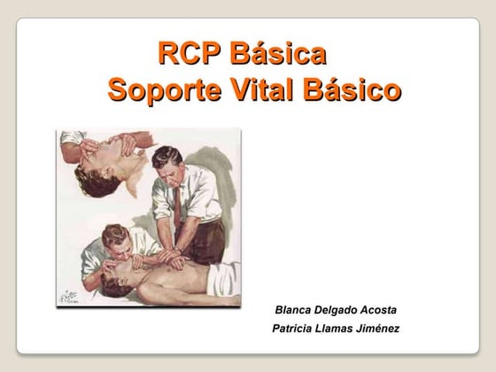 Reanimación cardio pulmonar RCP actualizado | PPTX