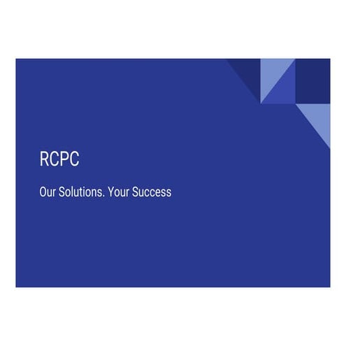 RCPC introduction | PDF
