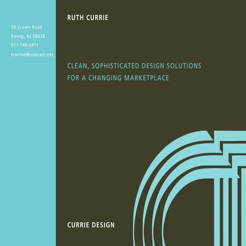 Ruth Currie Portfolio | PDF
