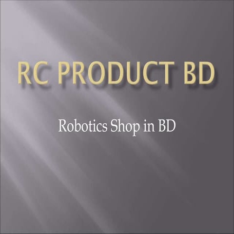 Robotics shop in BD | PDF