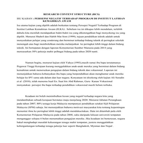 Research Content Structure | DOC