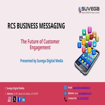 Rcs Business Messaging The Future Of Customer Engagement Pptx