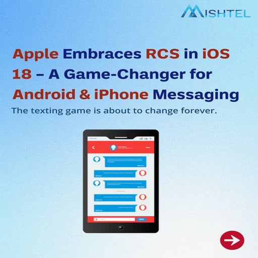 Apple iOS 18 Adopts RCS Messaging: A New Era for Android and iPhone | PDF