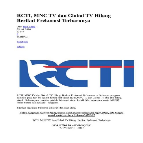 Rcti | PDF