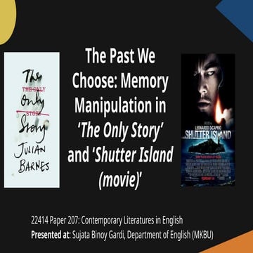 The_Past_We_Choose_Memory_Manipulation_in_The_Only_Story_and_Shutter ...