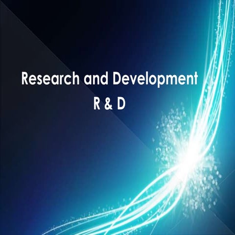 R&d | PPT