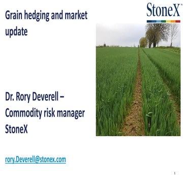 Grain Hedging & Market Update | PPT