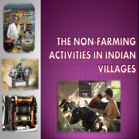 Non farming activities in rural areas | PPTX