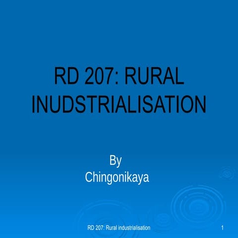 RD 207-Rural industrialisation_114715-2.pptx