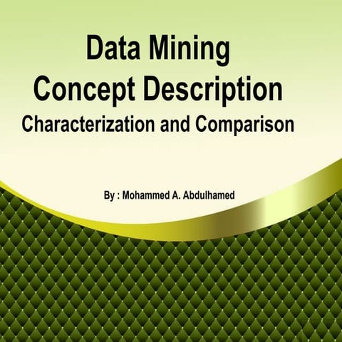ch5-datamining Concept Description Charcter.ppt