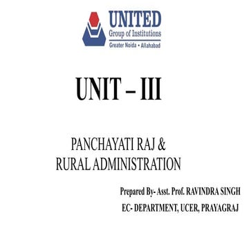 RDAP UNIT III.pptx | Hinduism | Religion & Spirituality