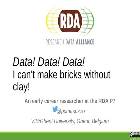 What does the Holy Grail look like? Defining open data in archaeology ...