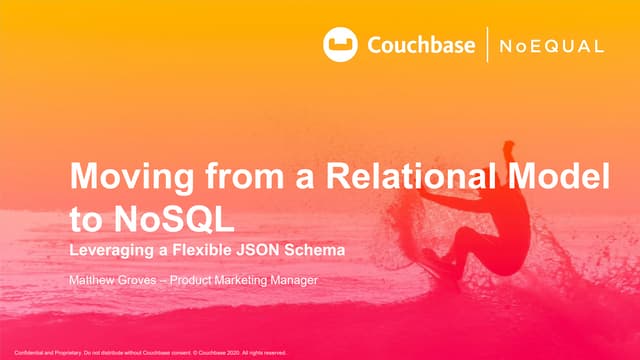 Slides Moving From A Relational Model To Nosql Ppt