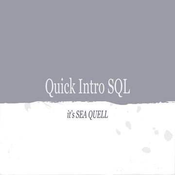 Rdbms Sql Basics Ppt