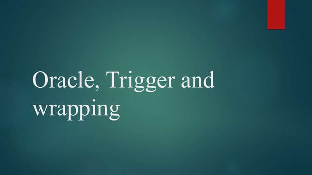 Relational Database Management System Vivek Singh Ppt