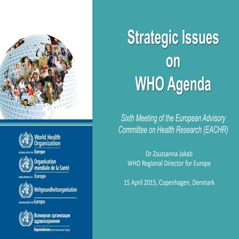 Strategic issues on WHO agenda | PPT