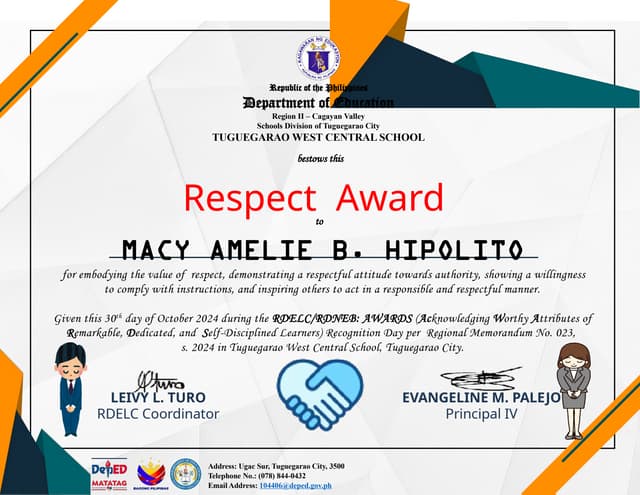 UN CERTIFICATES sample layout for awarding.pptx