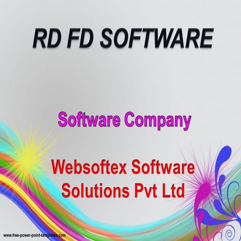 Rd fd software, ngo software, nbfc software, rd software, fd software, community banking ...