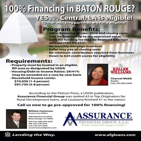 USDA Mortgage Loan Presentation For North and South Carolina | PPSX
