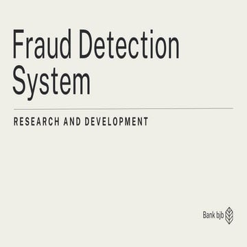 Resesearch and development Fraud Detecttion System.pptx