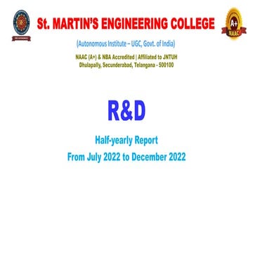 R&D Halfyearly Report.pptx