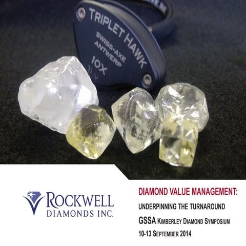 Diamond Value Management GSSA Conference September 2014 | PDF