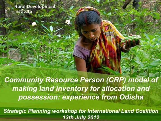 Nutrition security land rights india | PPT