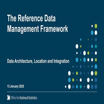 Reference Data Management Framework Overview Digital Booklet | PPTX