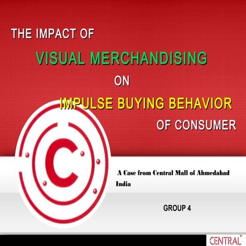 VISUAL MERCHANDISING - Central Mall | PPT