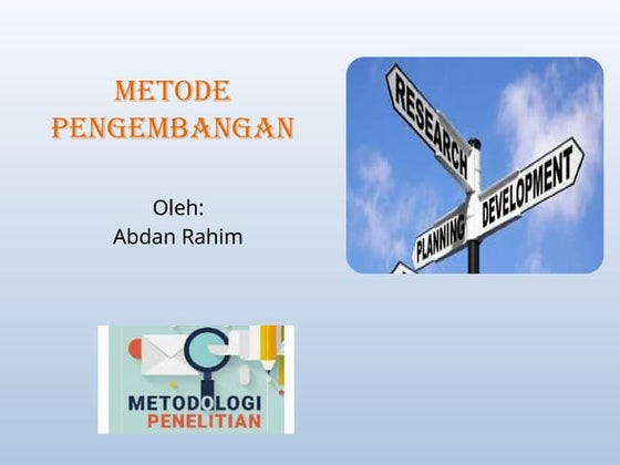 Metode Melakukan Analisis Kebutuhan Dalam Penelitian Pengembangan | DOCX
