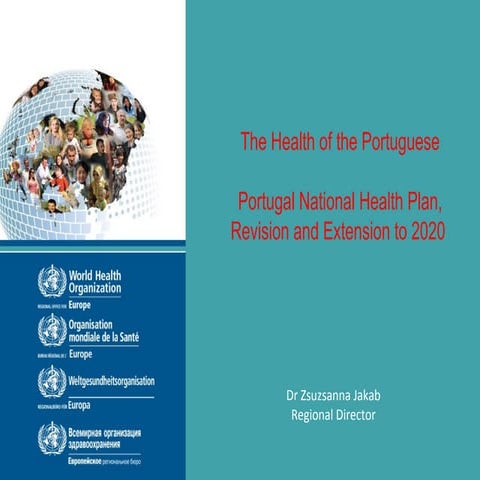 The Health of the Portuguese. Portugal National Health Plan, Revision ...