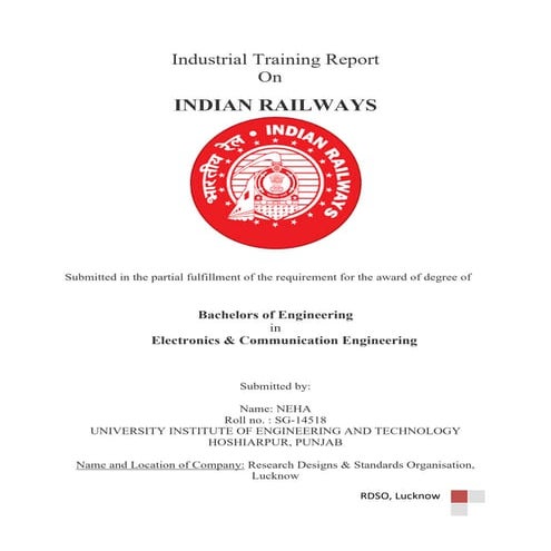 Distribution of power supply in indian railway | PPT