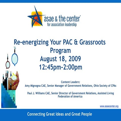 Re-Energizing Your PAC and Grassroots Program | PPT