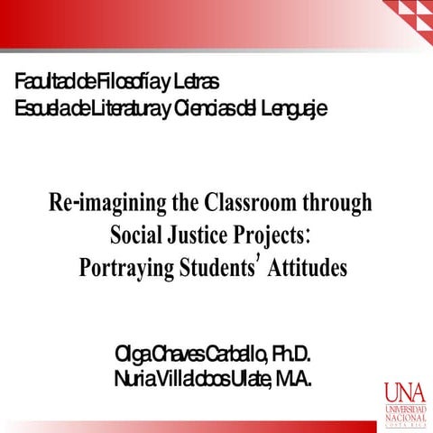 Re-imagining the Classroom through Social Justice Projects-Portraying ...