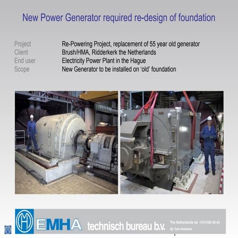 Re powering generator | PPS