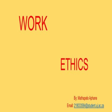 work ethics.pptx