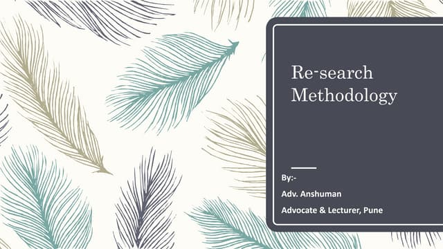 The Indian Law Institute (ILI) Method of Citation | PPTX