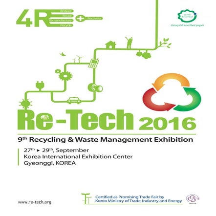 Re-Tech 2016 Brochure (ENG) | PDF | Business | Business and Finance