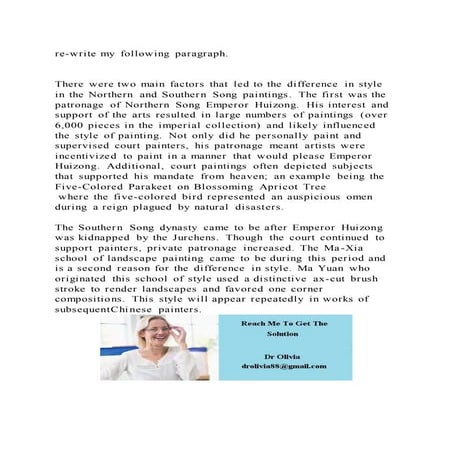 re-write my following paragraph.There were two main factors th | PDF