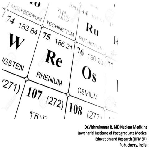 Re 188 generators | PPTX | Chemistry | Science