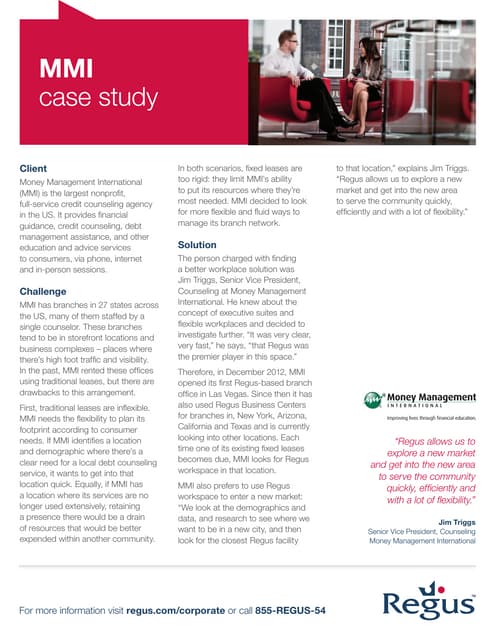 Regus Customer Case Study: TomTom | PDF | Business Utilities | Business