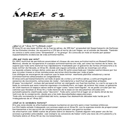áRea 51 explicación | ODT