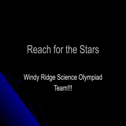 Reach For The Stars Ppt | PPT