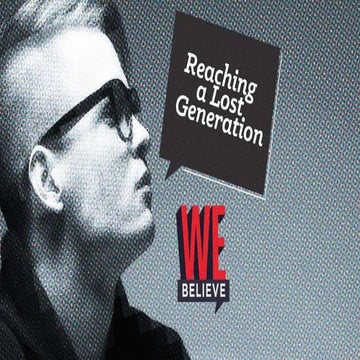 Reaching a Lost Generation - Millennials | PPTX