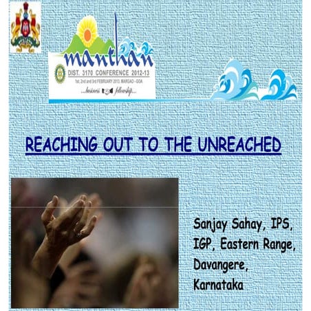 Reaching out to the unreached | PDF